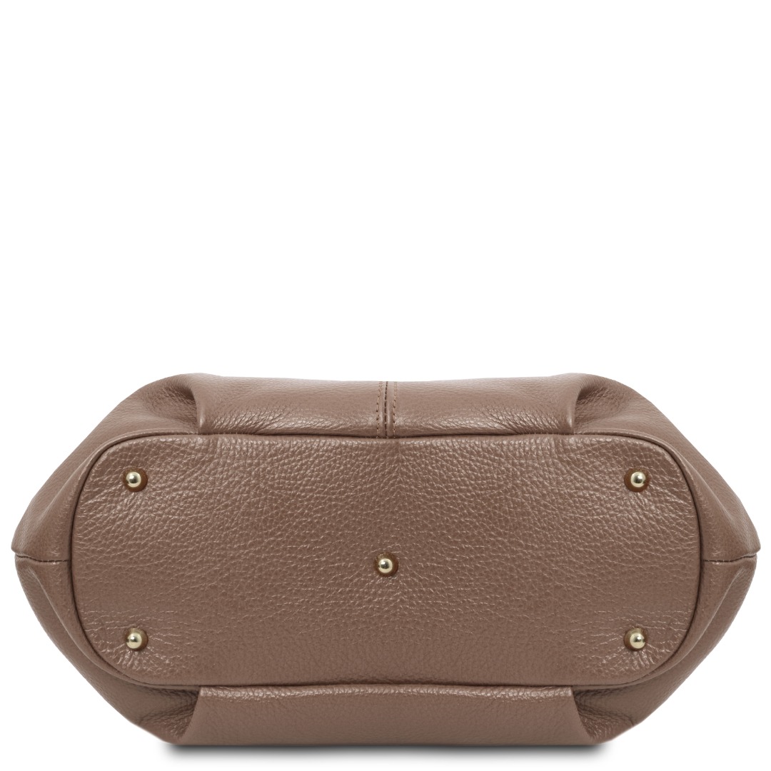 Damestas - tote bag van zacht leer - Berdino leren tassen