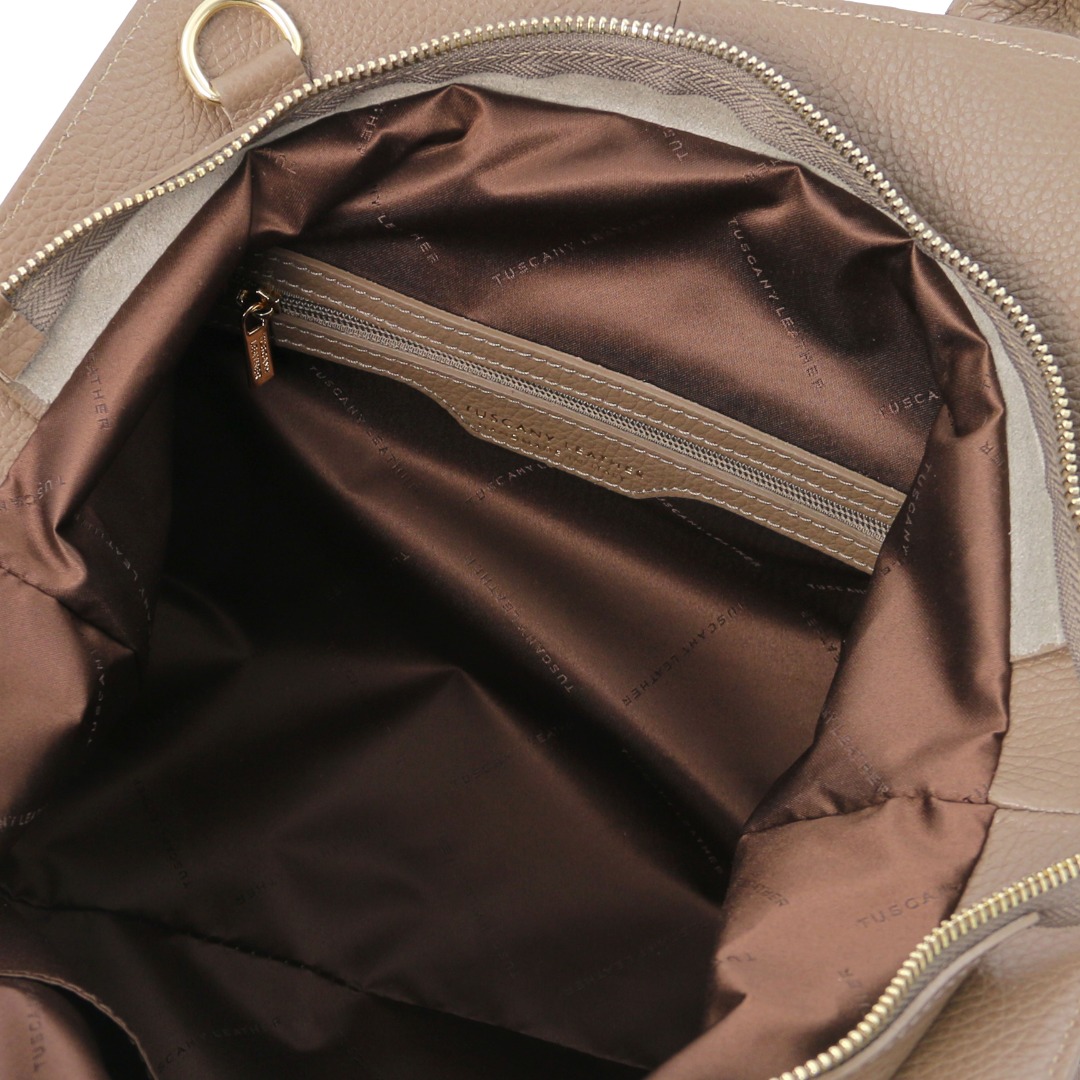 Damestas - tote bag van zacht leer - Berdino leren tassen