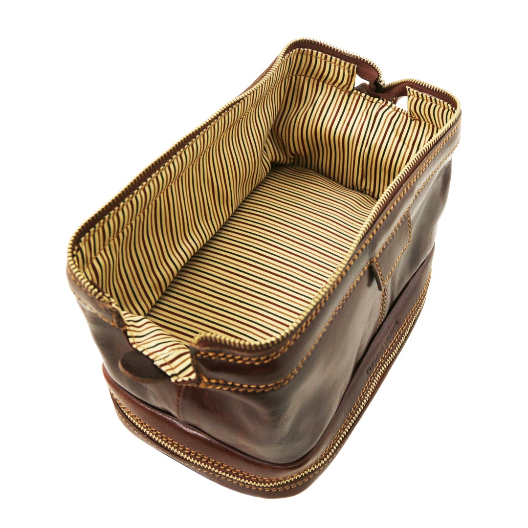 Leren toilettas heren - Patrick - Berdino leren tassen